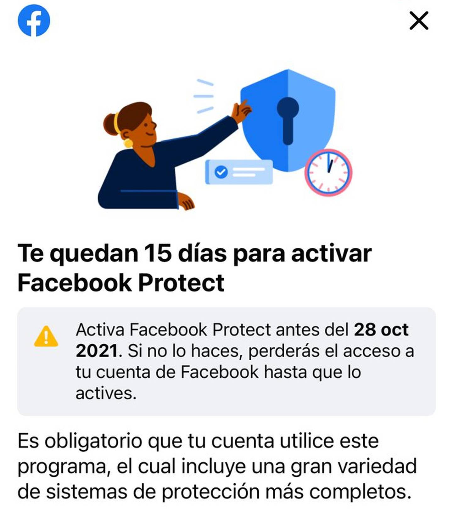 ¿Qué es Facebook Protect y cómo lo activo? | AS Sistemas